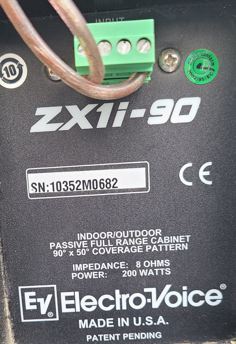 EV ZX1i-90 8인치 200와트 스피커 : 네이버 블로그