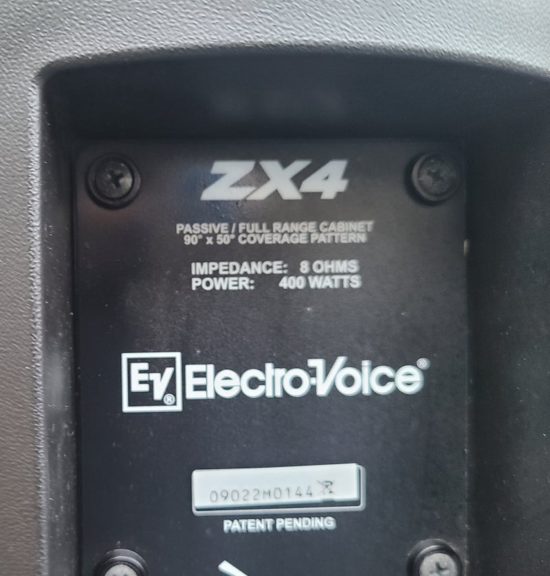 (품절)EV ZX4 15인치 400와트 스피커 : 네이버 블로그