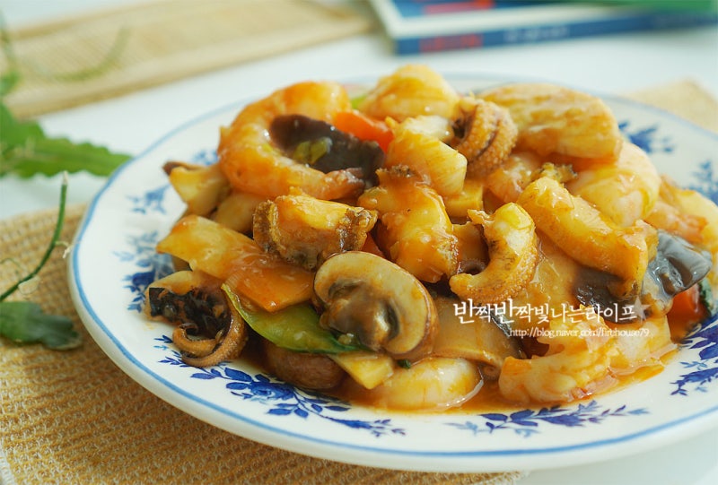 팔보채 만들기 재료 준비부터 만드는법 손님초대음식 네이버 블로그