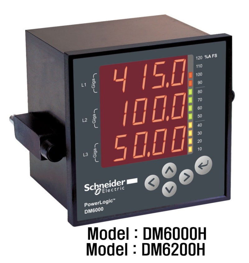 DM6000H, DM6200H, 전압계, 전류계, 전력계, 주파수계, 역률계,전압전류불평형율, 위상각, 사용시간, 통신기능, V ...