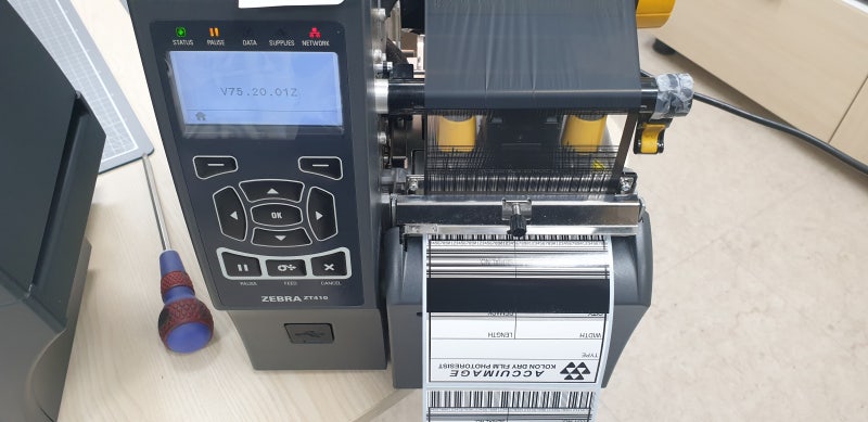 구미 ZEBRA ZT410 ZT420 ZT411 ZT421 신규장비 설치 및 유지보수 헤드교체 진행 - 대구경북바코드장비 ...