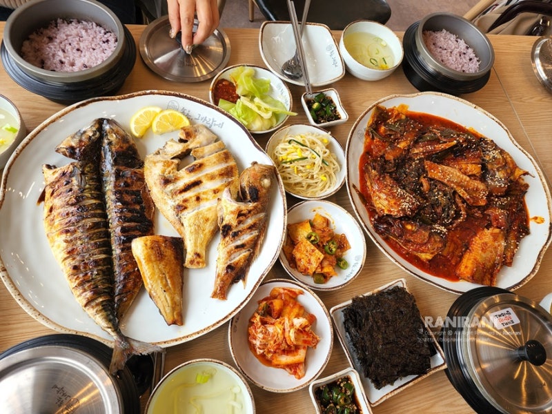 인천 운서동 맛집 명태조림 생선구이 속초 그바람에 네이버 블로그