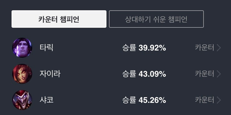 롤 시즌 12 서폿 모르가나 템트리룬카운터모르가나카운터정리 네이버 블로그