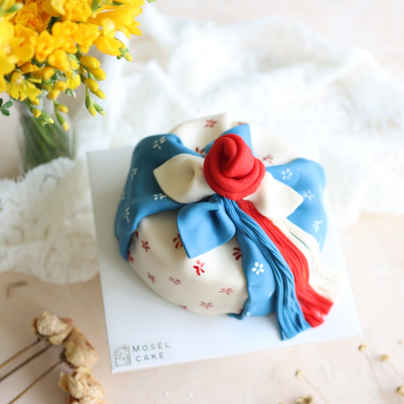 부천 보자기케이크 앙금보자기 주문 네이버 블로그