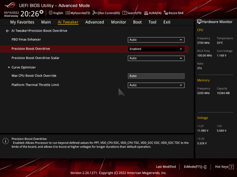 AMD 라이젠 5600X PBO 활성화방법 (ASUS B550-A 메인보드) : 네이버 블로그
