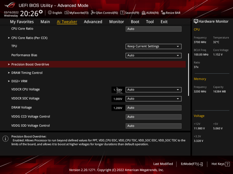 AMD 라이젠 5600X PBO 활성화방법 (ASUS B550-A 메인보드) : 네이버 블로그