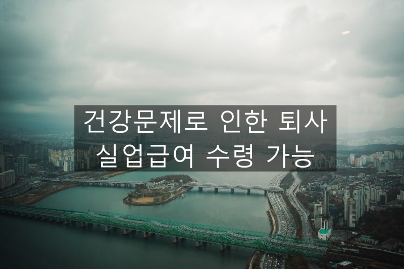 퇴직 일신상의 사유 사직서 작성방법 및 이유 총 정리 실업급여 받기 네이버 블로그