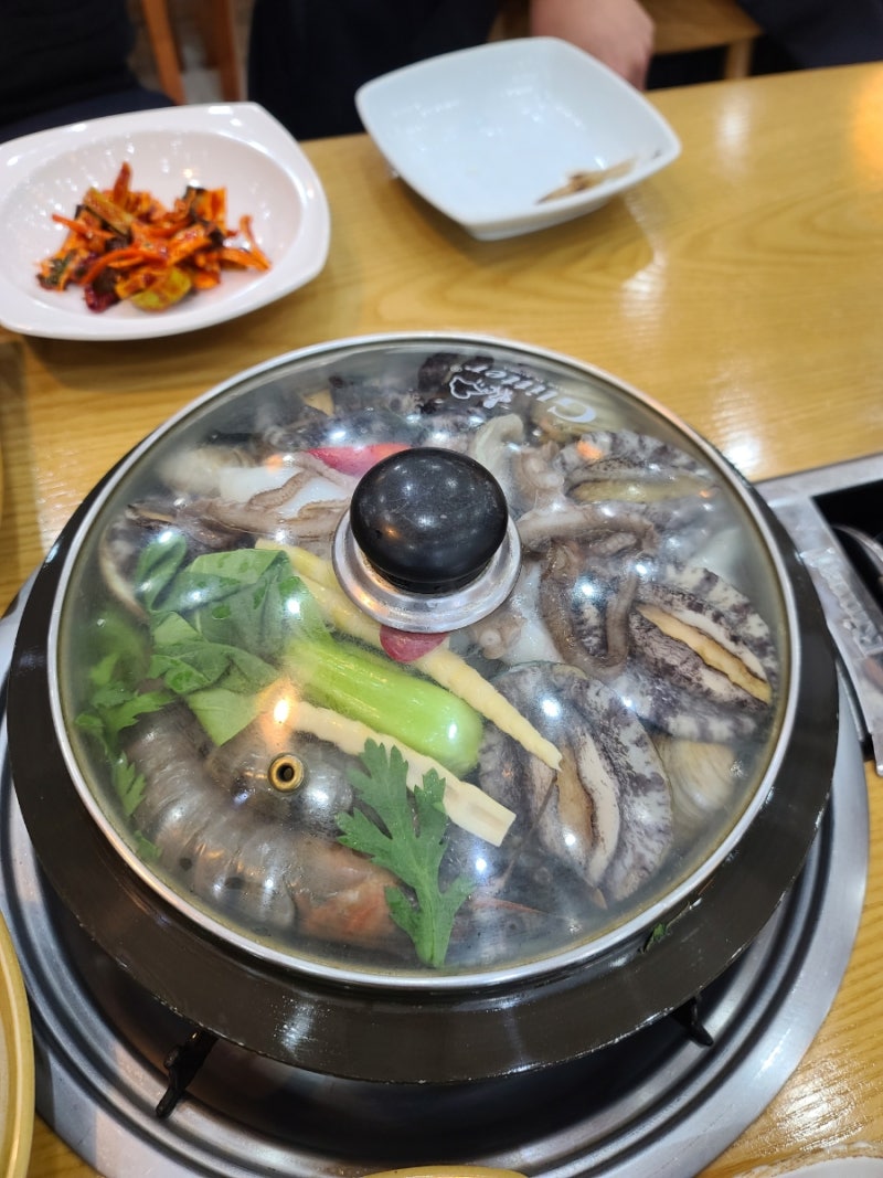 대구수성구황금동맛집 울릉도해물탕 싱싱한 활 전복 산낙지가 들어간 전복해물탕맛집 네이버 블로그