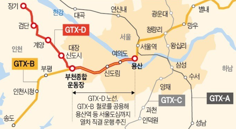 검단신도시 교통 호재 총정리 (인천도시철도 1호선·2호선, 5호선, GTX-D 서부권광역급행철도) : 네이버 블로그