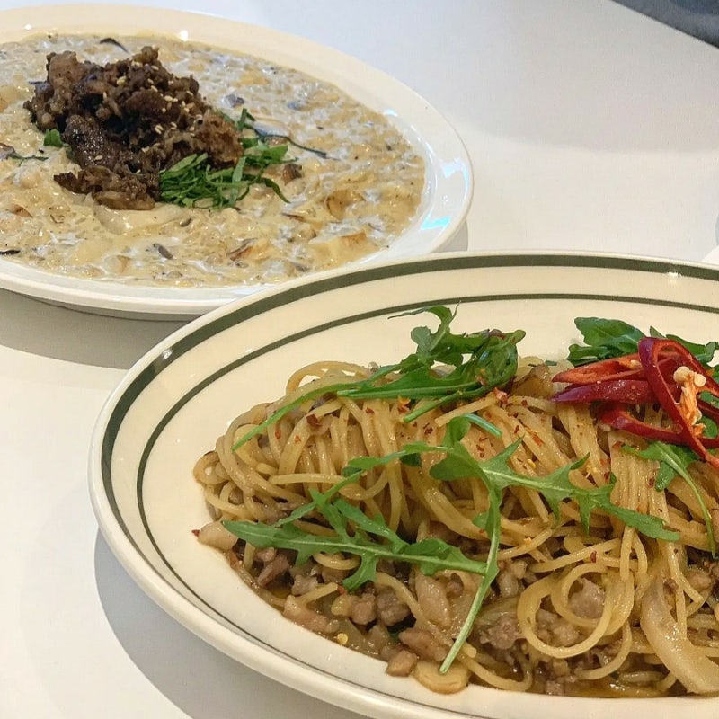 송도 센트럴파크 맛집 Dner다이너 에서 된장 항정 라구 파스타 갈비 리조또 고구마 칠리 피자 센트럴파크역 양식