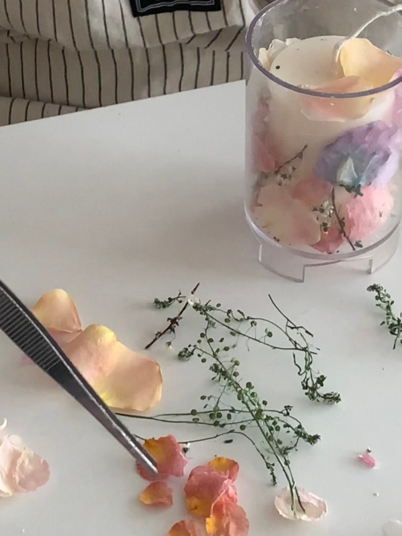 부산캔들공방플라워캔들 원데이클래스🤍🌷 네이버 블로그