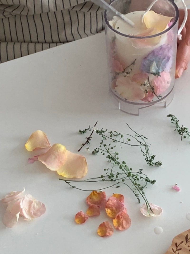 부산캔들공방플라워캔들 원데이클래스🤍🌷 네이버 블로그