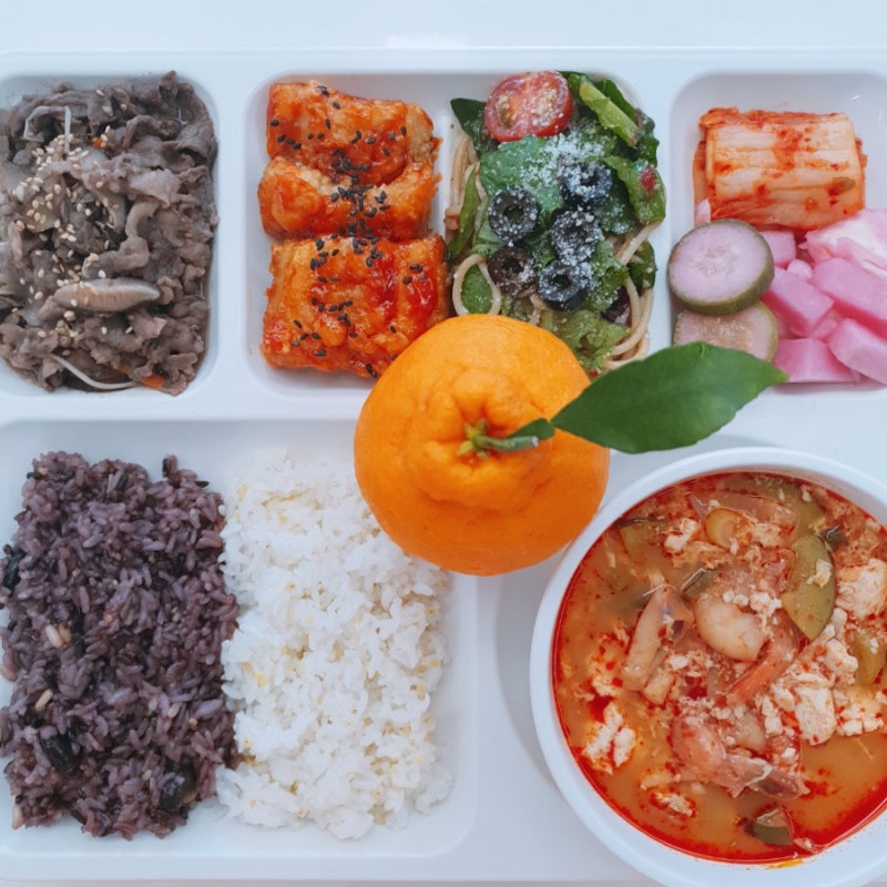 단체급식 메뉴모음해물순두부찌개한우불고기코다리강정파스타샐러드 만드는법3월 회사구내식당 식단표와 레시피 네이버 블로그
