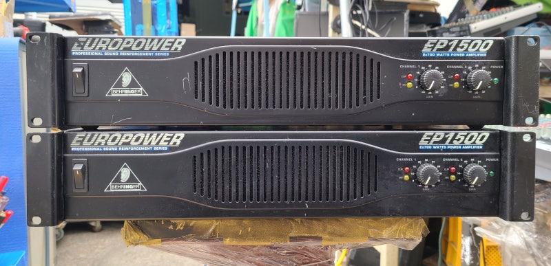 베링거 EP1500 900와트 파워앰프 : 네이버 블로그