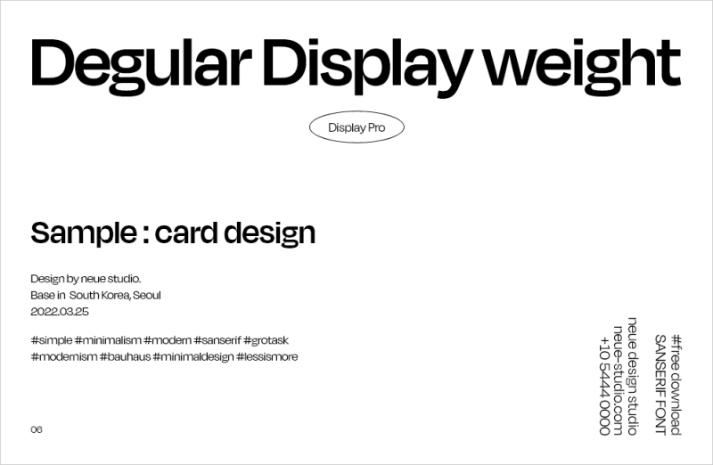 메인, 로고용 산세리프(고딕) 영문 어도비 무료폰트 추천 #6 🖌 : 네이버 블로그