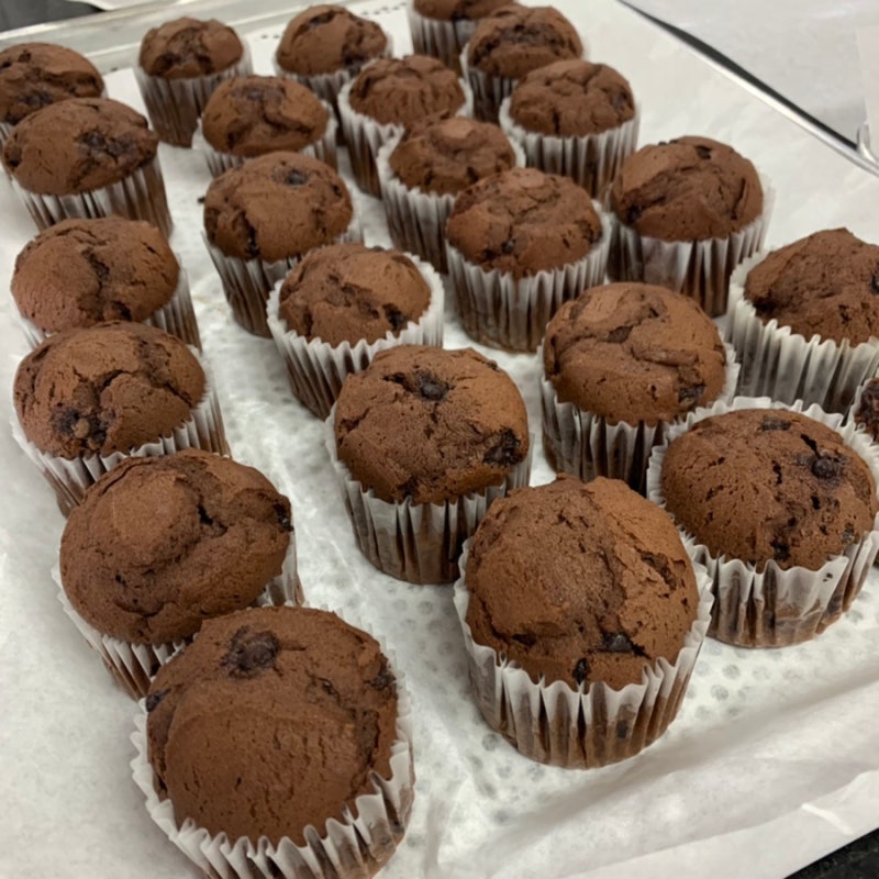 제과기능사 #5 초코머핀(초코컵케이크)_크림법 : 네이버 블로그