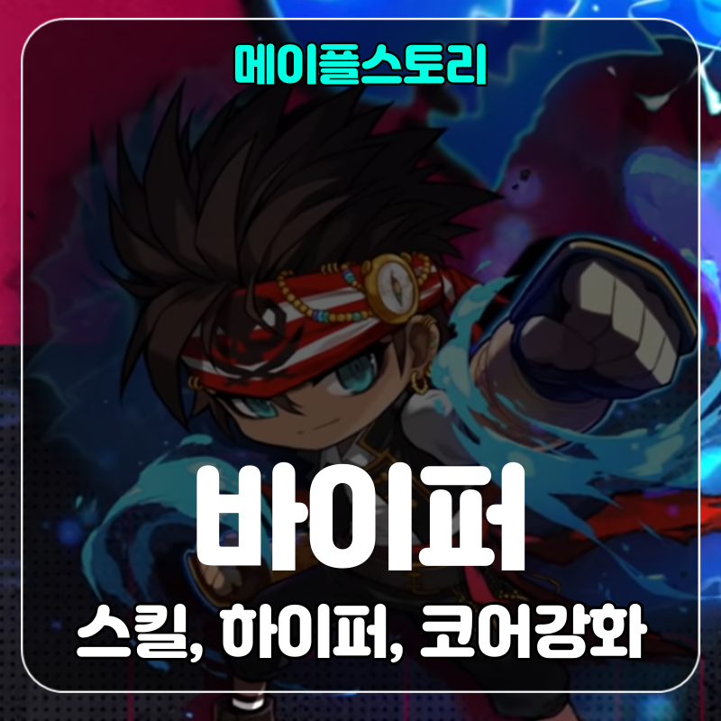 메이플스토리 바이퍼 리마스터 스킬트리하이퍼스킬스텟코어강화코강공략 네이버 블로그