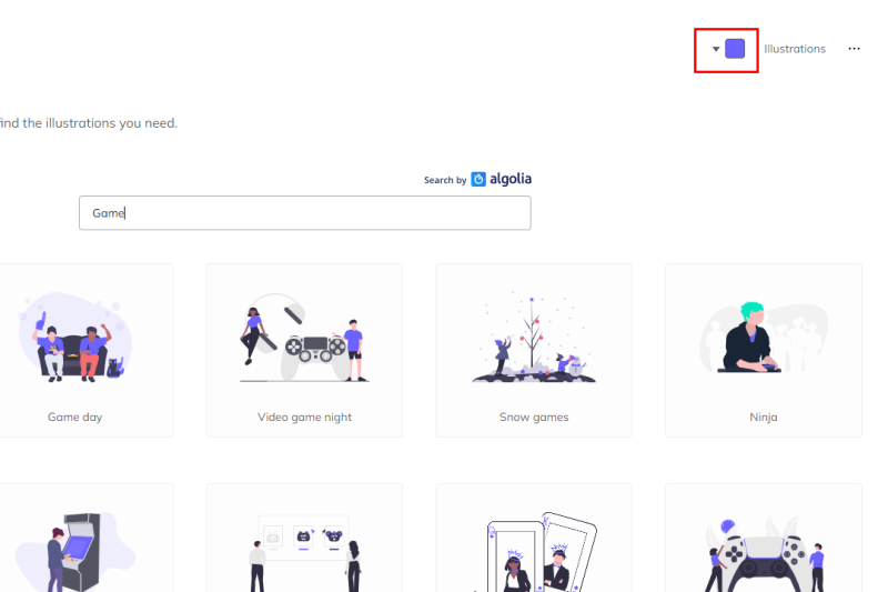 상업적 이용 가능한 무료 일러스트 사이트 unDraw 라이센스 : 네이버 블로그