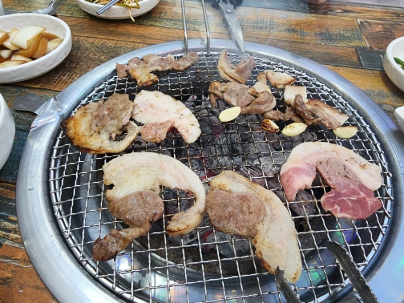 구미확장단지 맛집 돈이야기 참숯초벌구이에서 캠핑느낌내면서 고기먹기 네이버 블로그