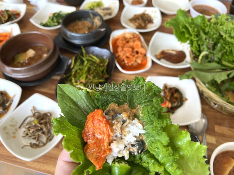고창 한식 우렁쌈밥 옛날쌈밥집 네이버 블로그