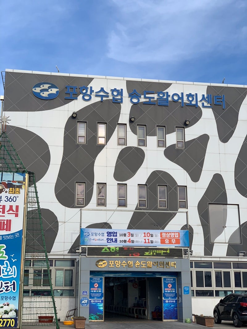 포항맛집 자연산회 가성비 좋은 포항수협송도활어회센터 네이버 블로그