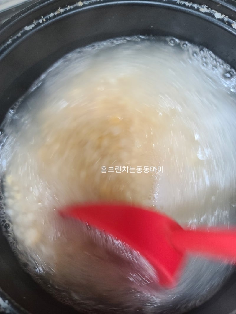 간단 아침메뉴 부드러운 누룽지 끓이는법 시간 누룽지탕 만드는법 네이버 블로그