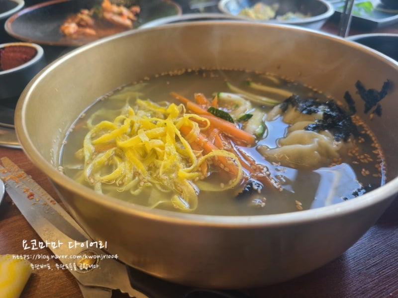 거제도 고현시장맛집 승천냉면 내돈내산 네이버 블로그