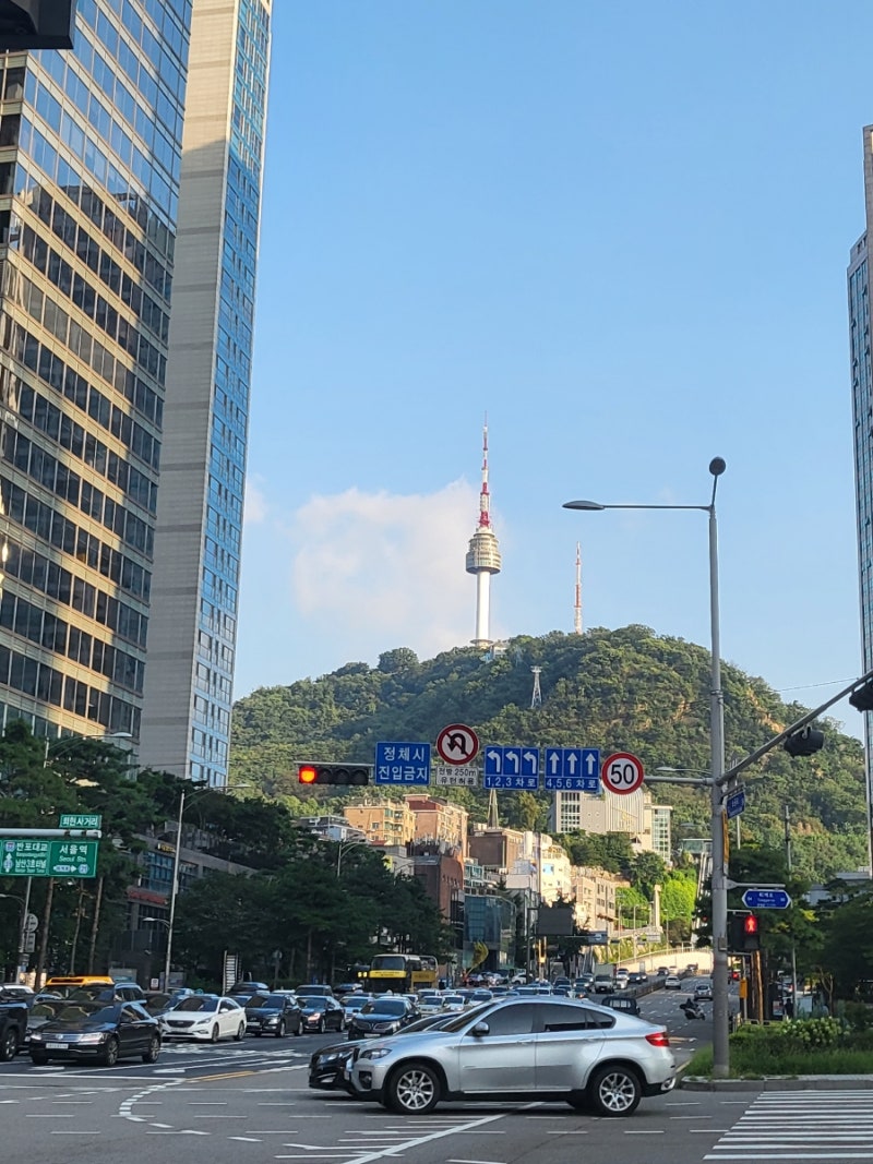 남산타워 레스토랑 더플레이스다이닝에서 기념일 2인 디너코스 뷰맛집 네이버 블로그
