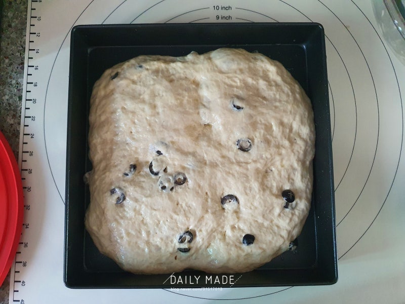 홈베이킹 포카치아 만들기 거의 무반죽으로 간단하게 폭신하고 맛있는 올리브 포카치아 레시피~ 네이버 블로그