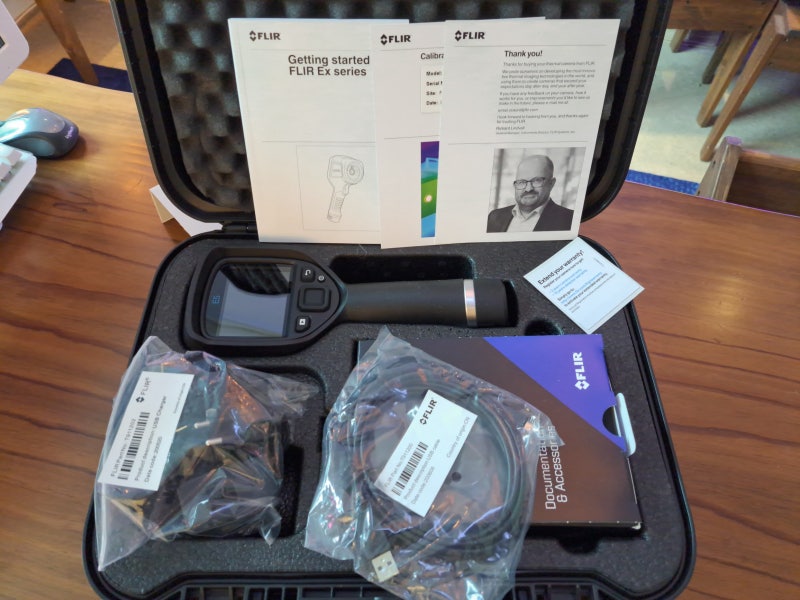 [FLIR] E5 E5XT E6XT E8XT 열화상 카메라 언박싱 리뷰 : 네이버 블로그