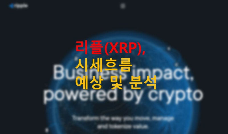 리플xrp 흐름 예상 및 분석 바이비트
