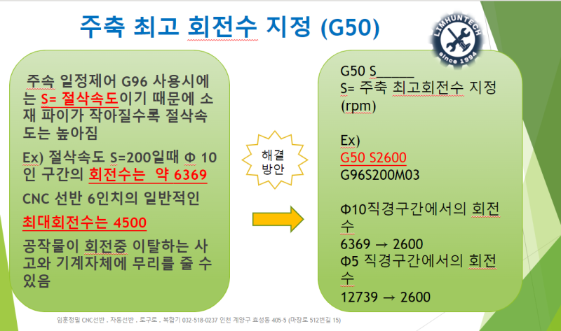 G96 G97의 차이 파이별 절삭속도 조건 & 회전수 계산 방법 : 네이버 블로그