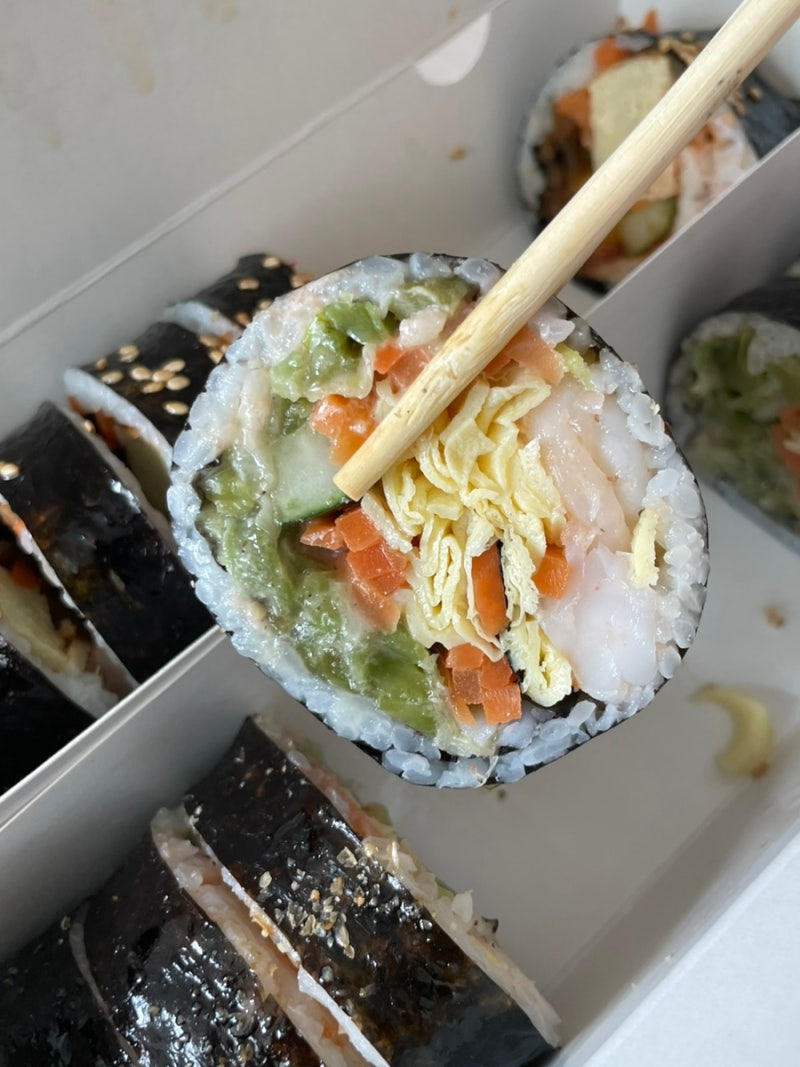 목포 소풍가는날 옥암동 김밥 맛집 재료가 알차고 커다란 김밥집 네이버 블로그