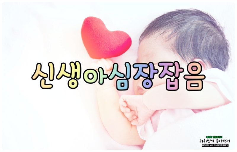 신생아심장잡음 혹시 심실중격결손 네이버 블로그