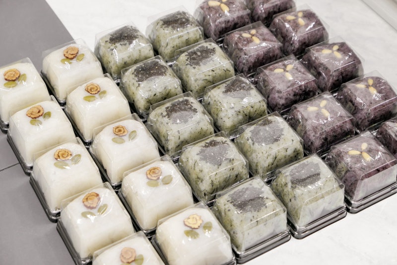 오산설송원 각양각색 찹쌀떡 구성 합격떡 세트 ️ 수능떡 수능선물 시험선물 수험생선물 오산합격떡 합격