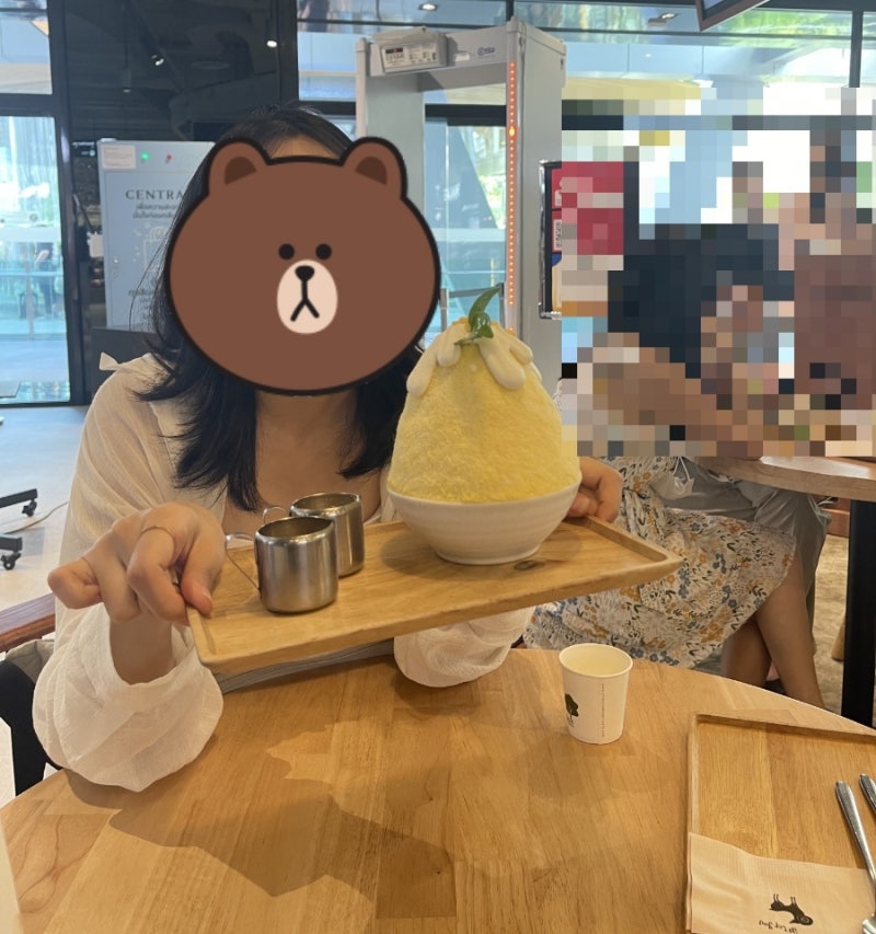 방콕여행 팡차 밀크티빙수, 애프터유 망고빙수 비교 & 리뷰 : 네이버 블로그