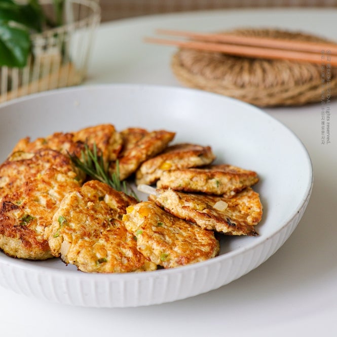 참치두부전 만드는법 간단한 도시락반찬 전종류 두부 참치캔요리 네이버 블로그