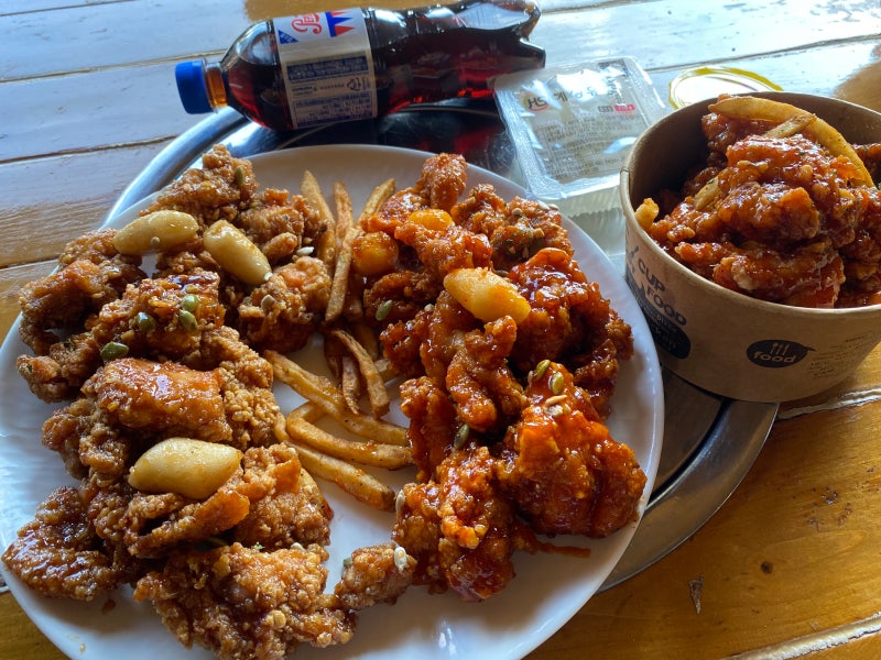 수원 정자시장 닭강정 맛집 아들닭강정 저렴하고 맛있어서 무조건 추천입니다 네이버 블로그
