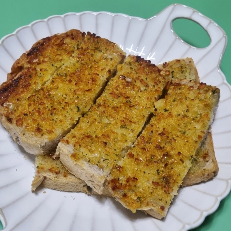 마늘빵만들기 에어프라이어 식빵 마늘빵 소스 간단한 간식 토스트 요리 네이버 블로그