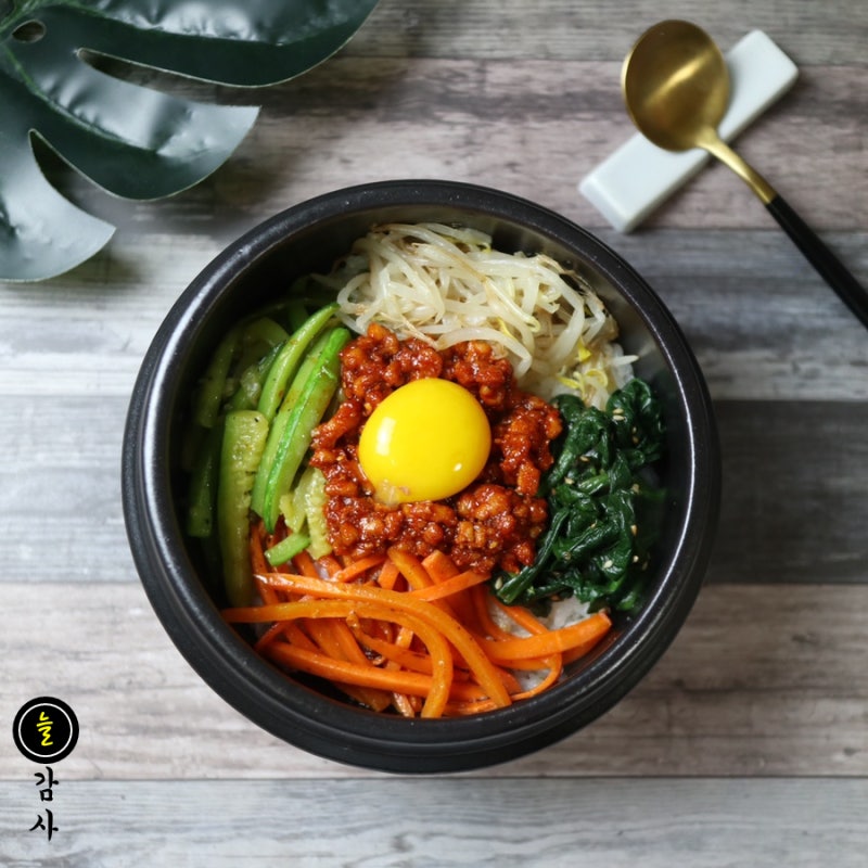 비빔밥 만들기 고추장 양념장이 맛있는 돌솥비빔밥 레시피 네이버 블로그