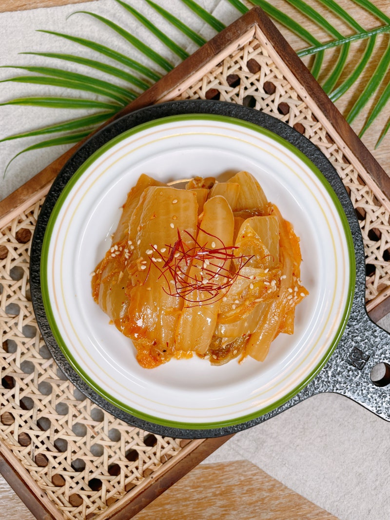묵은지들기름지짐 씻은 묵은지 묵은김치볶음 신맛 없앤 신김치요리 네이버 블로그