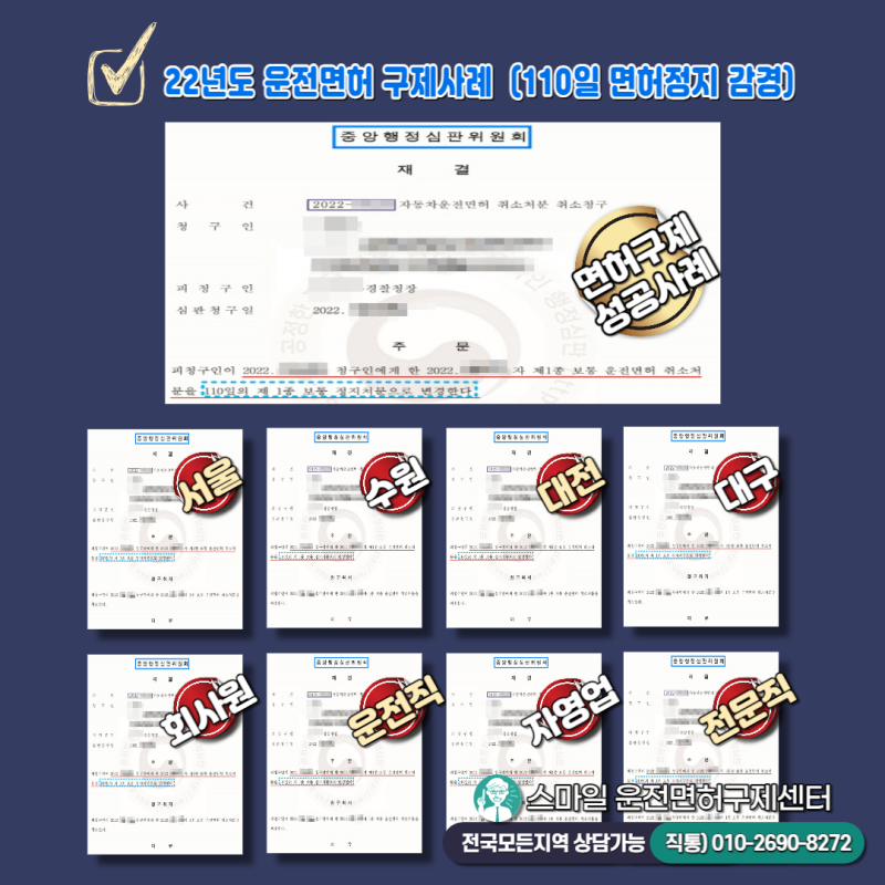단순 음주운전 면허취소 구제 가능성 네이버 블로그