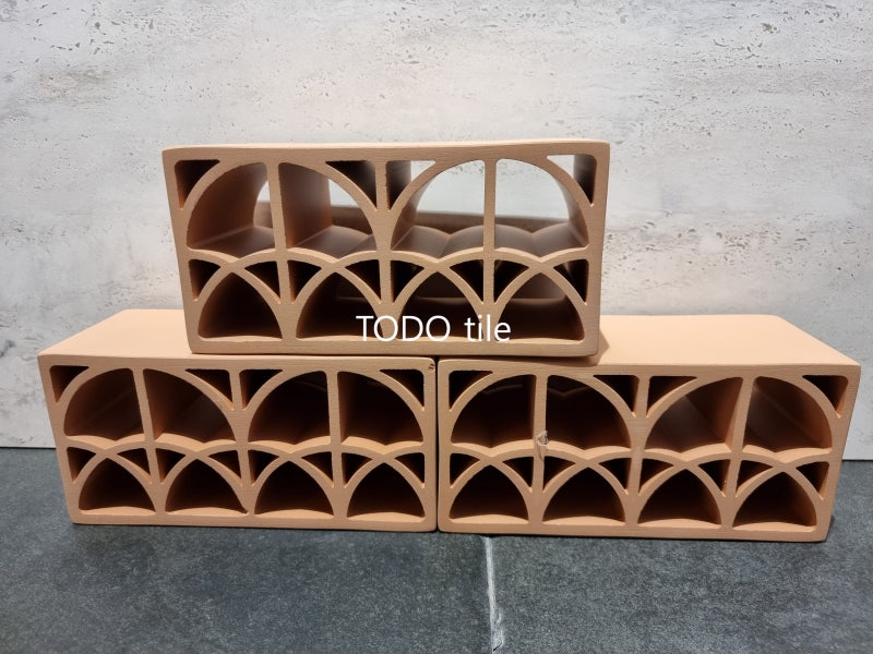 SPLIT LOOP BRICK / 스플릿 루프 브릭 / 점토로 만들어 구워낸 테라코타 스플릿 디자인 브릭 벽전용 : 네이버 블로그