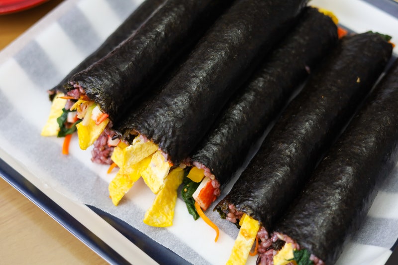 스텐전기밥솥 쿠첸 트리플 6인용 심플한 디자인 김밥 만들기 도전 네이버 블로그