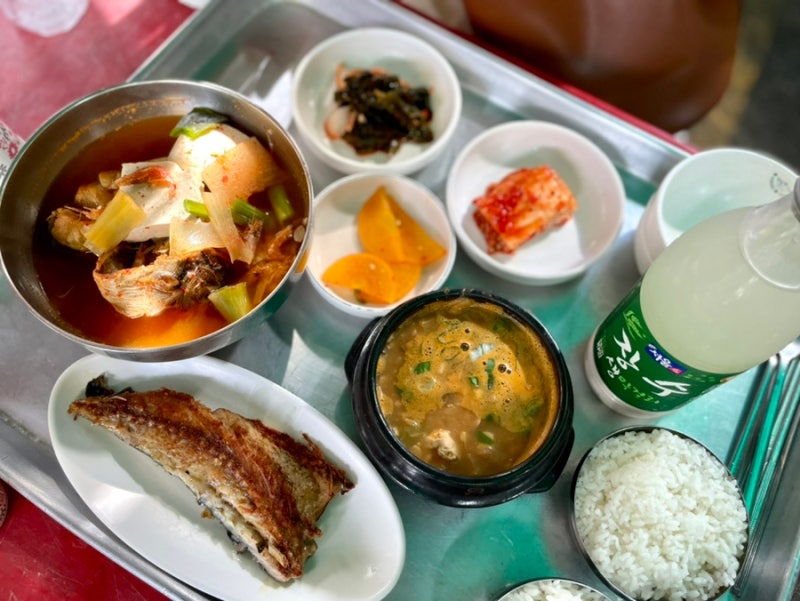 동묘 구제시장 맛집 동태탕 노포 장터식당 네이버 블로그