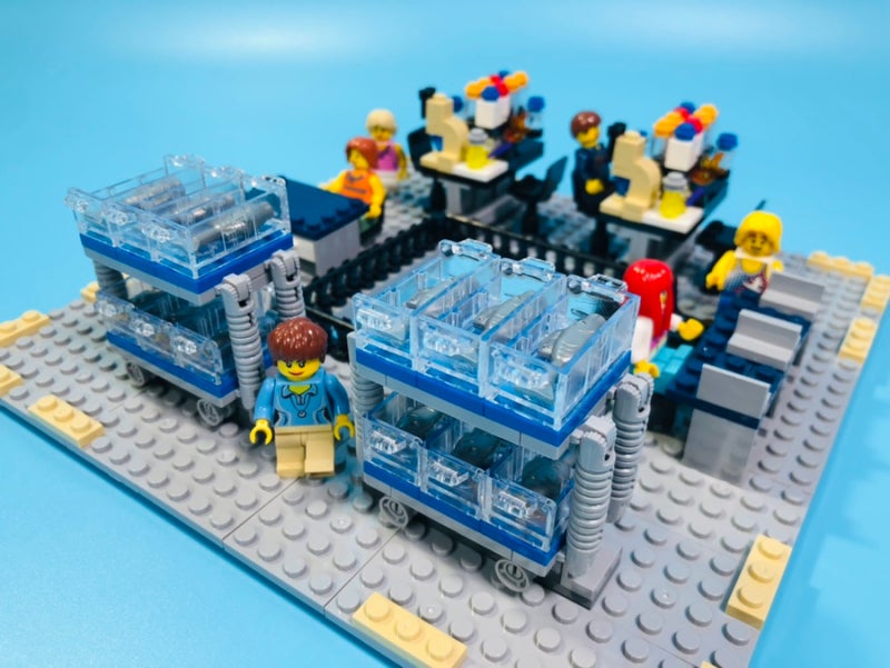 모듈러 / 애플스퀘어 / 15016 LEPIN / 블럭 조립 완성 리뷰 : 네이버 블로그
