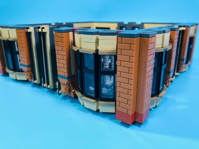 모듈러 / 애플스퀘어 / 15016 LEPIN / 블럭 조립 완성 리뷰 : 네이버 블로그