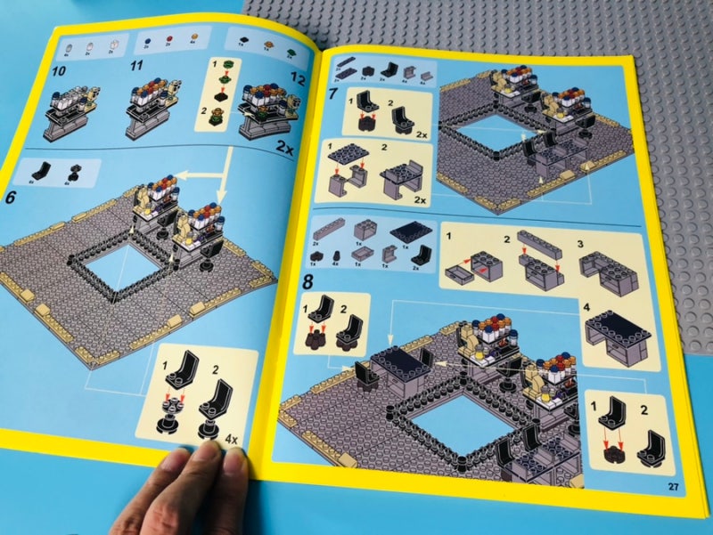 모듈러 / 애플스퀘어 / 15016 LEPIN / 블럭 조립 완성 리뷰 : 네이버 블로그
