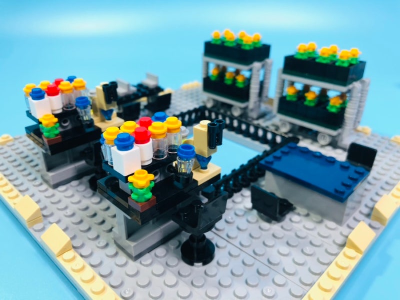 모듈러 / 애플스퀘어 / 15016 LEPIN / 블럭 조립 완성 리뷰 : 네이버 블로그