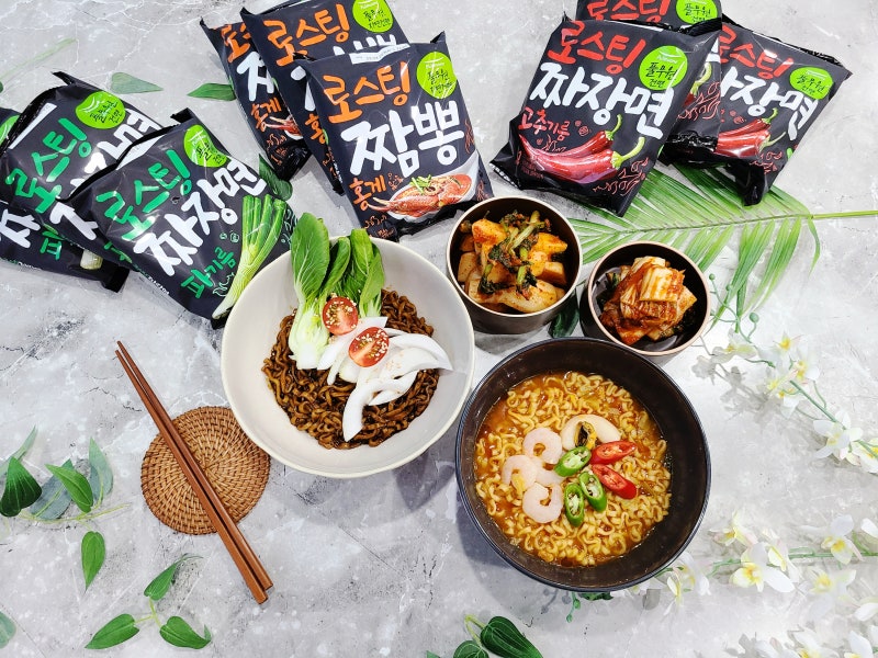 풀무원 로스팅 고추기름 짜장면 중화면이라 더 맛있는 자연건면 짜장라면 네이버 블로그